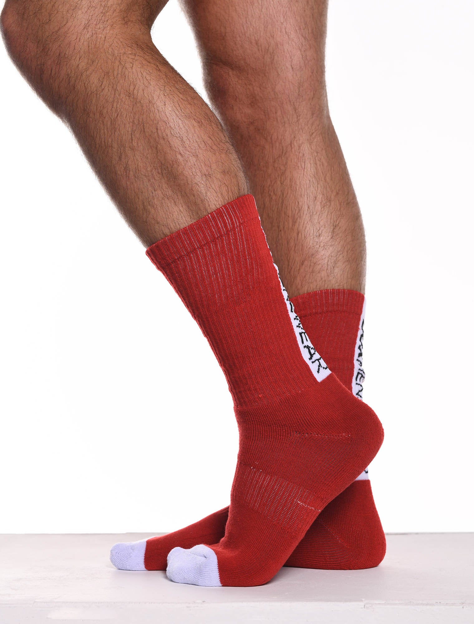Reverse Red Strip Lux Sports Sock – Box Menswear